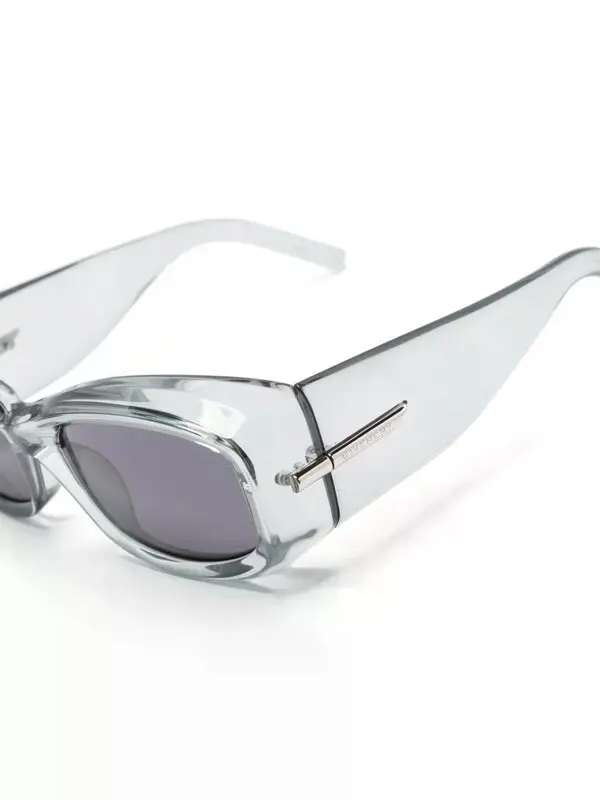 Givenchy G180 Injected Oversize-frame Sunglasses - Grey