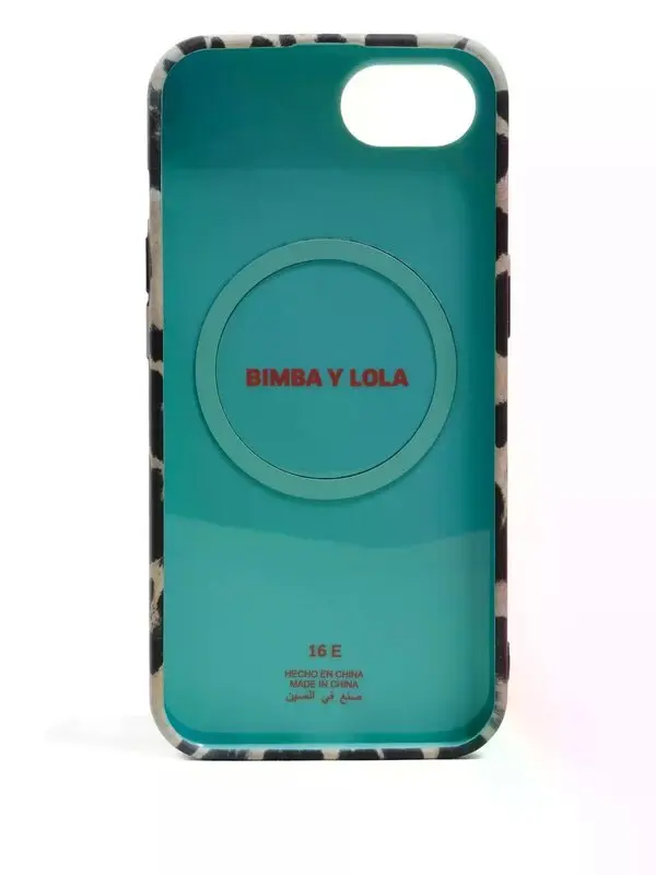 Bimba Y Lola Leopard-print Iphone E Case