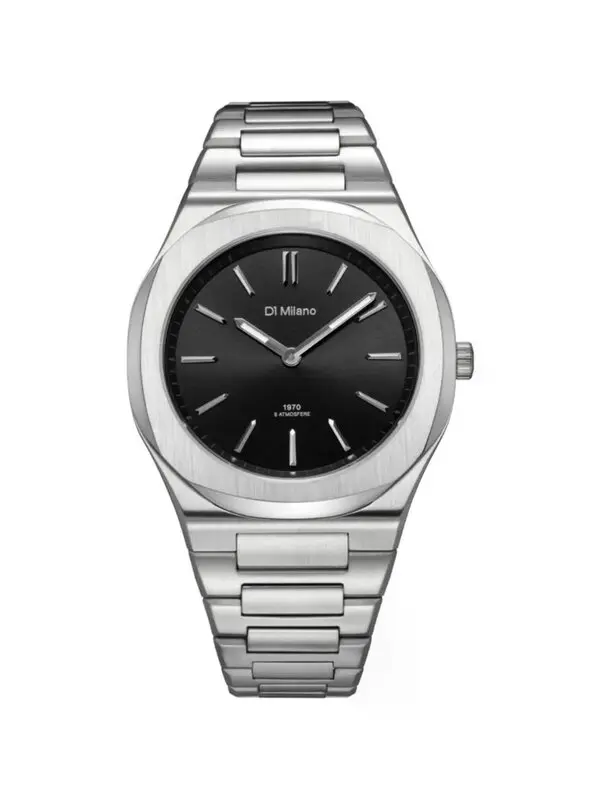 D1 MILANO Ultra Thin Watch - Black
