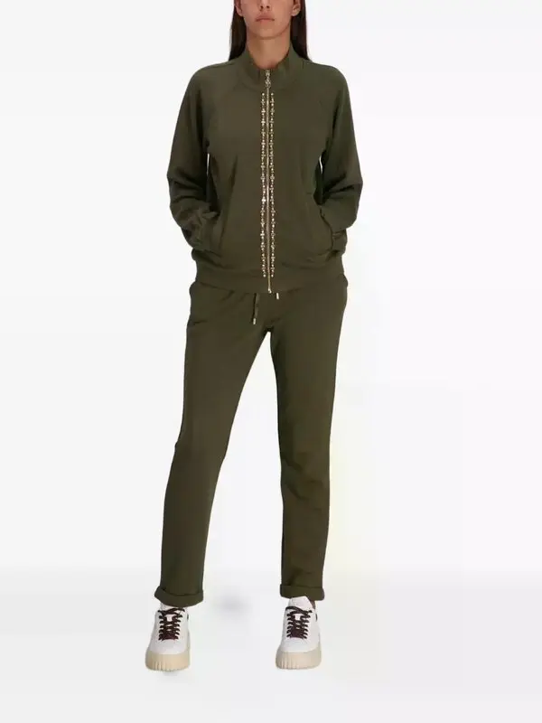 Liu Jo Embellished Zip-front Bomber Jacket