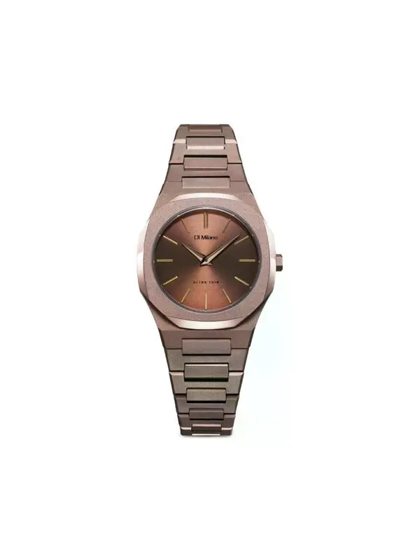 D1 MILANO Ultra Thin Watch - Brown