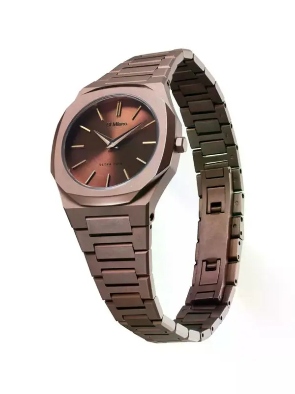 D1 MILANO Ultra Thin Watch - Brown