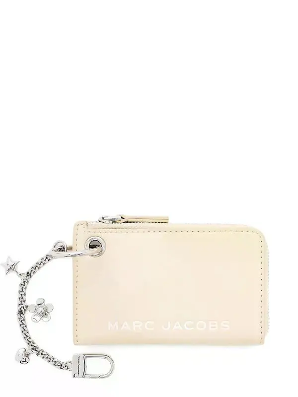 Marc Jacobs Top-zip Charm Wallet - White