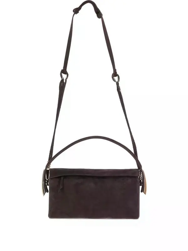 Benedetta Bruzziches Suede Shoulder Bag