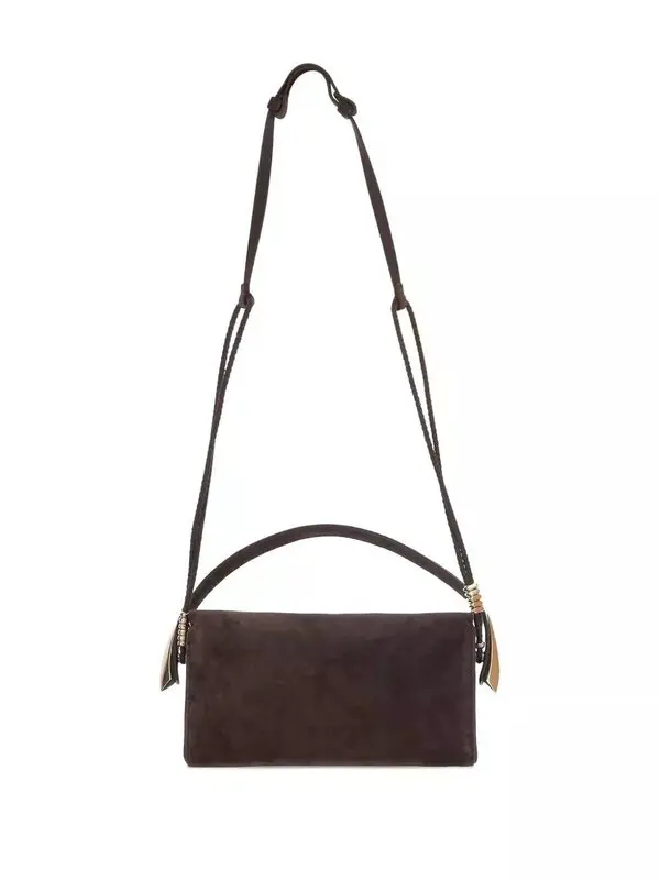 Benedetta Bruzziches Suede Shoulder Bag