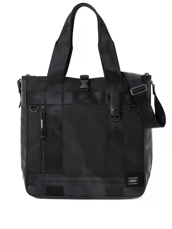 PORTER-YOSHIDA & CO Zip-fastening Tote Bag - Black
