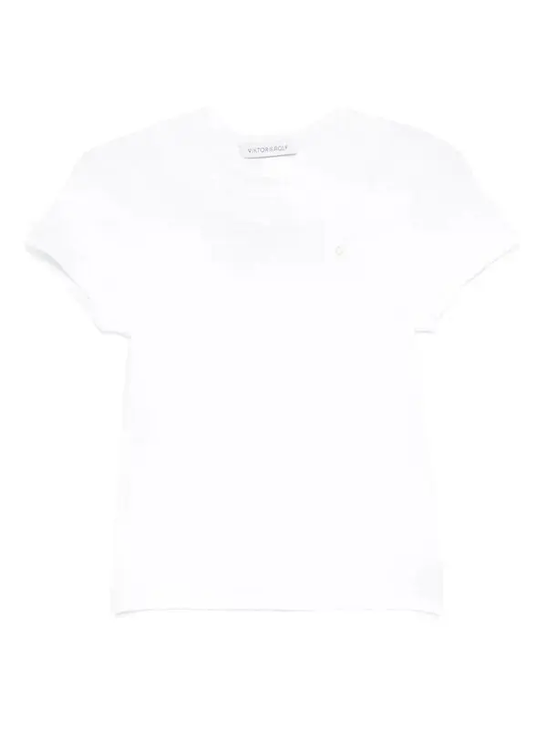 Viktor & Rolf Triple-collar T-shirt - White