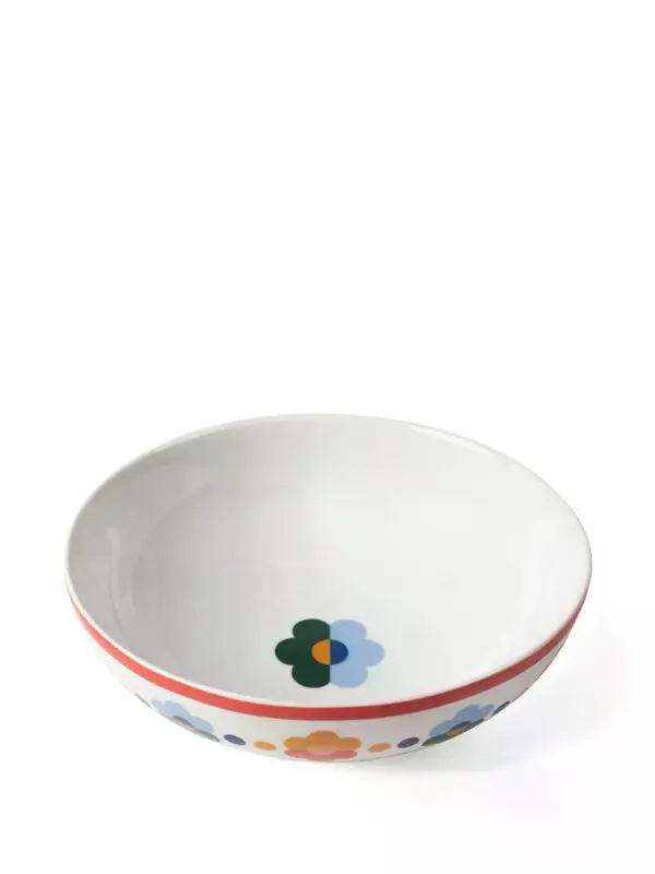 MISETTE Floral-pattern Cereal Bowls - Multicolor