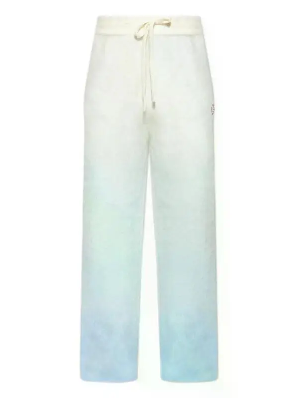 Casablanca Ombre-effect Logo-patch Trousers