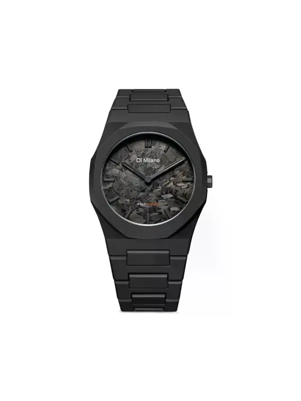 D1 MILANO Polycarbonate Timepiece - Black