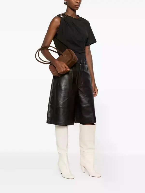 AESTHER EKME Mini Lagune Shoulder Bag - Brown