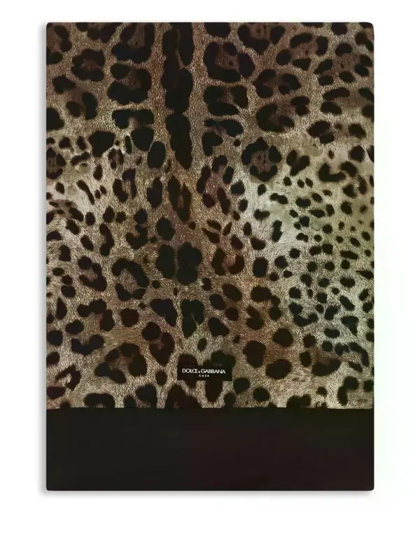 Dolce & Gabbana Leopard-print Border Trow