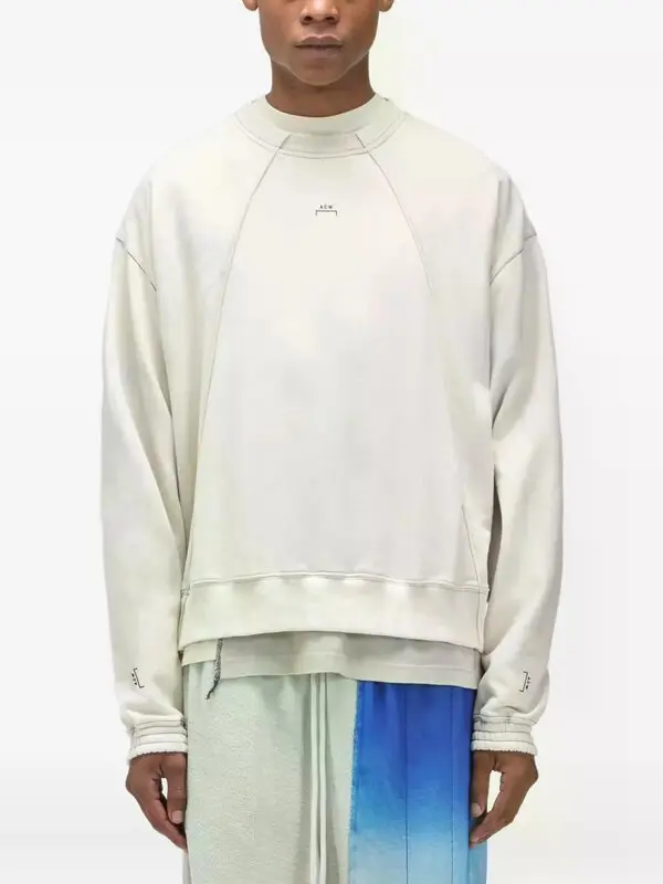 A-COLD-WALL* Paneled Cotton Sweatshirt
