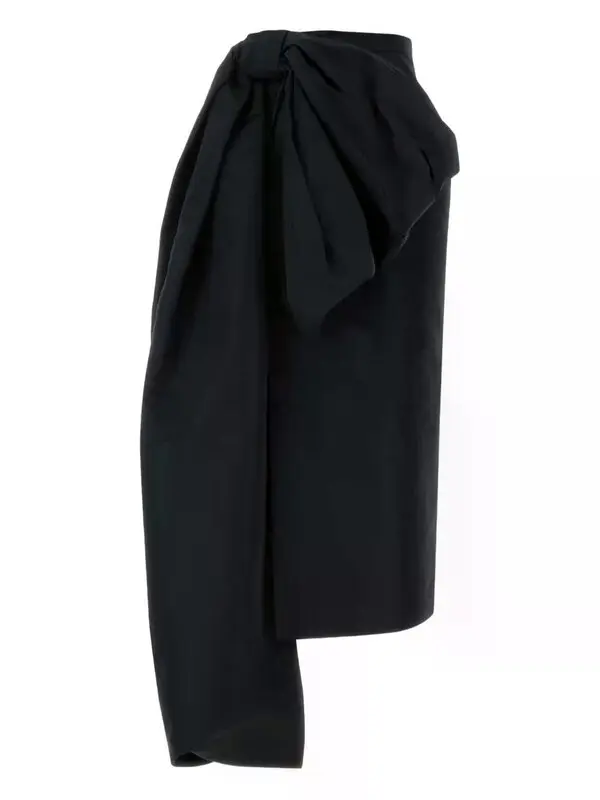 Givenchy Draped-bow Midi Skirt
