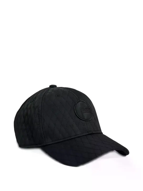 Fusalp Quilted Logo-plaque Baseball Cap - Black