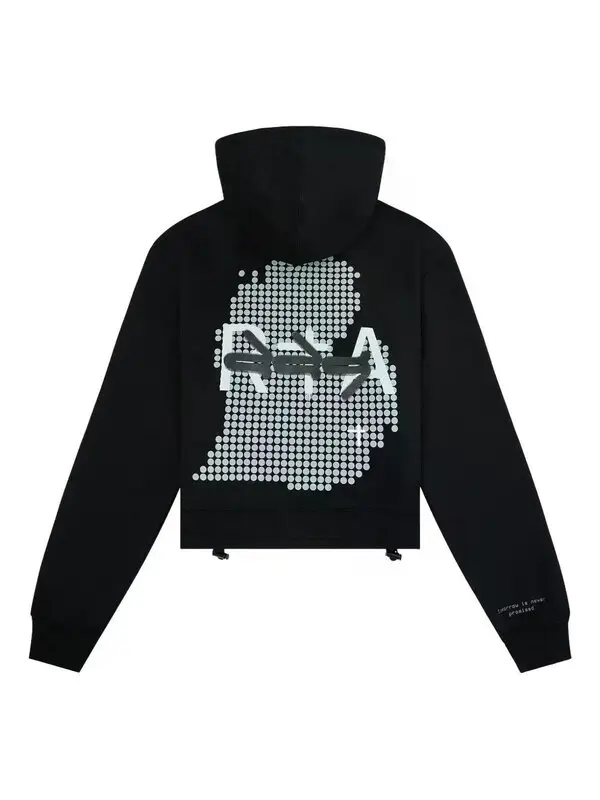 RtA Dot-print Logo Hoodie