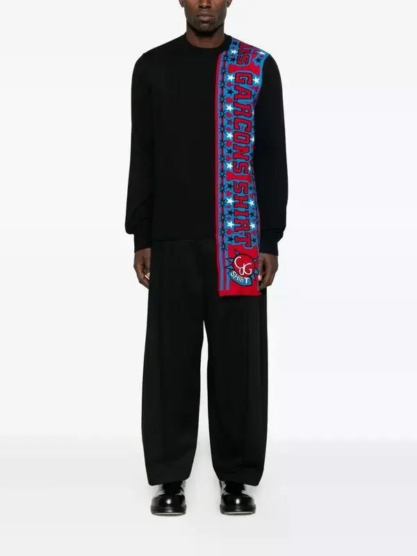 Comme Des Garçons Soccer Scarf Sweater