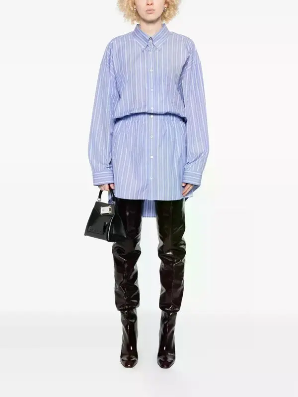 MAISON MARGIELA Striped Shirtdress