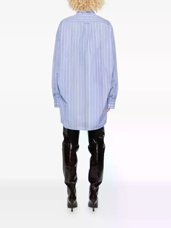 MAISON MARGIELA Striped Shirtdress