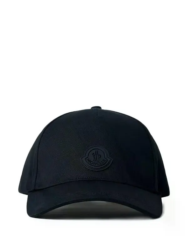 Moncler Logo-motif Baseball Cap - Black