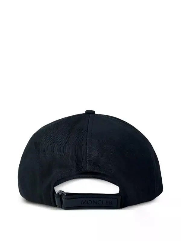 Moncler Logo-motif Baseball Cap - Black