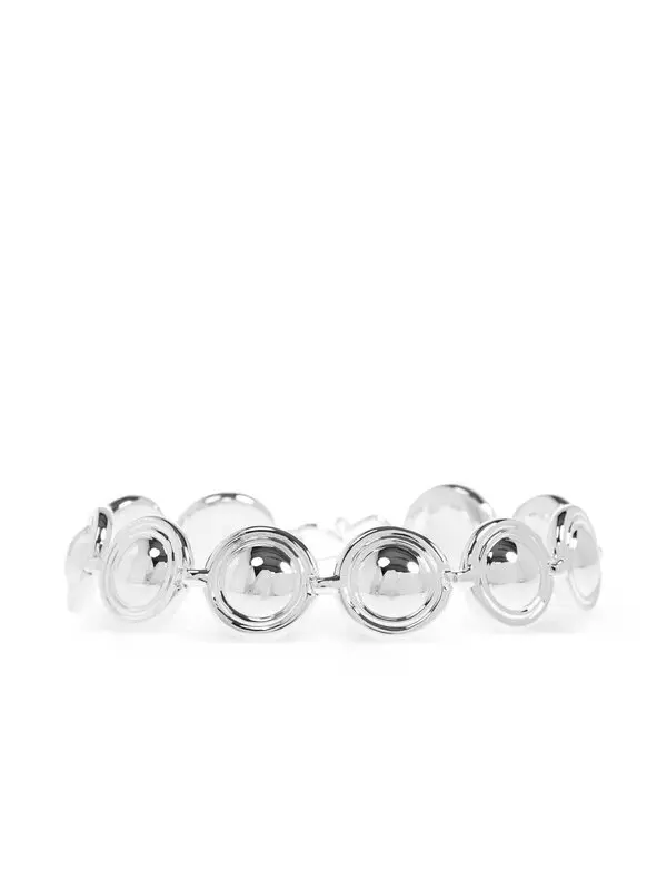 Lié Studio Oval-discs Bracelet - Silver