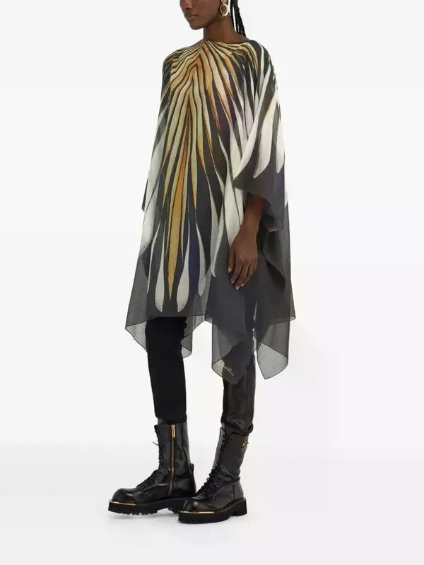 Roberto Cavalli Abstract-pattern Kaftan Dress