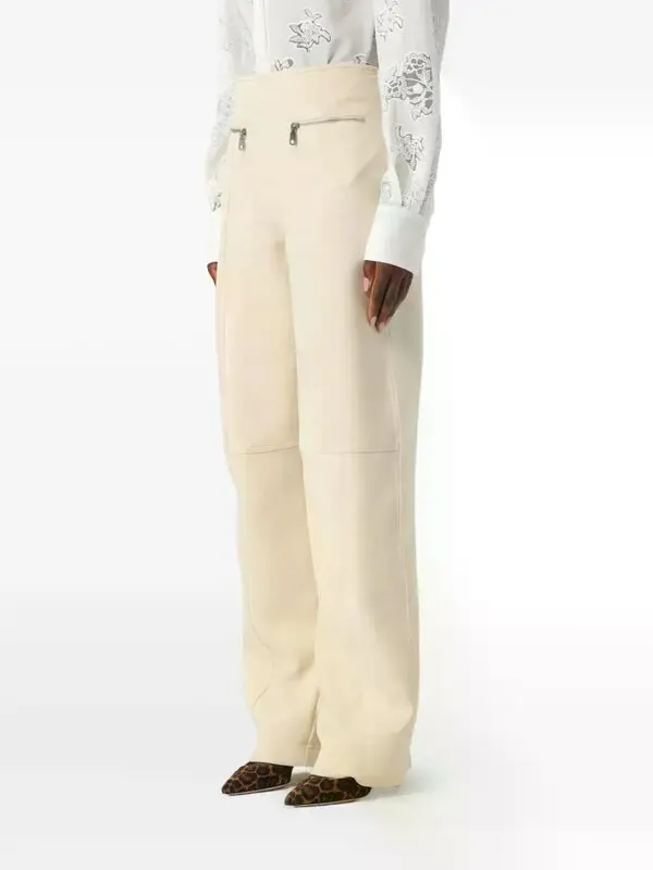 Etro Zip-pockets High-waisted Trousers