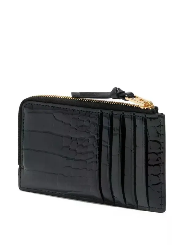 Bimba Y Lola Crocodile-effect Zip Purse
