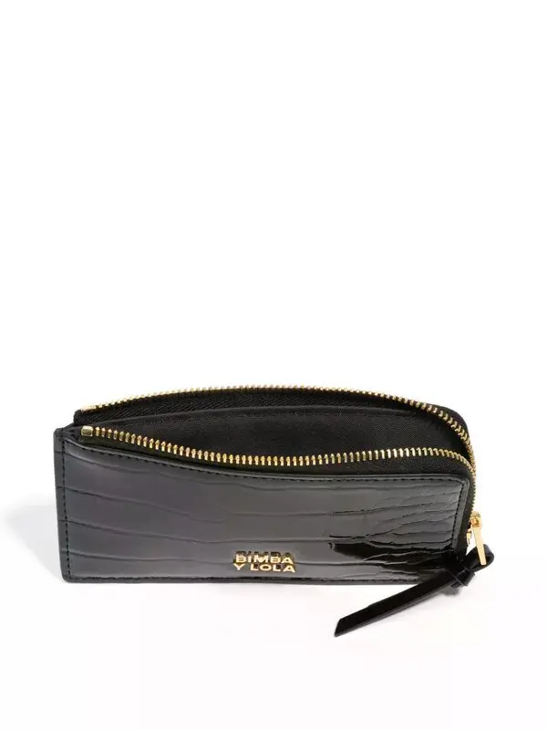 Bimba Y Lola Crocodile-effect Zip Purse