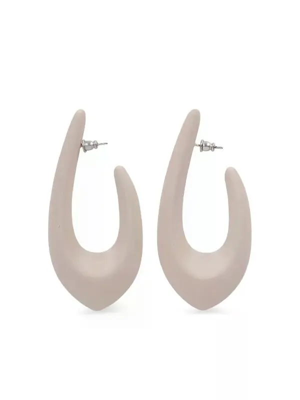 PANCONESI Spada Drop Earrings - Silver