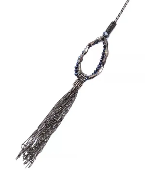 Peserico Beaded-tassel Necklace