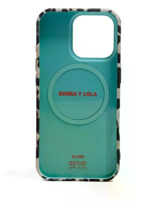 Bimba Y Lola Leopard-print Iphone 16 Pro Case