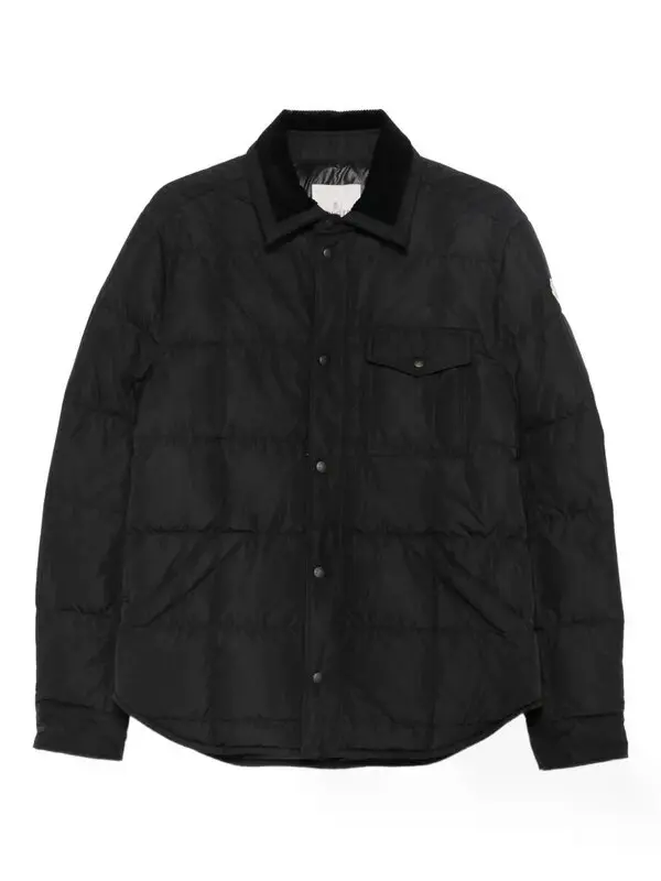 Moncler Quilted Corduroy-collar Jacket