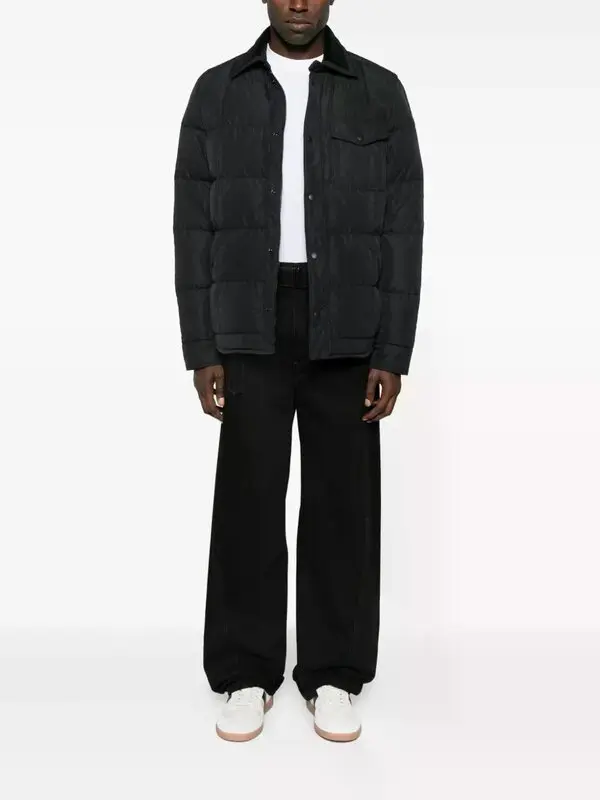 Moncler Quilted Corduroy-collar Jacket