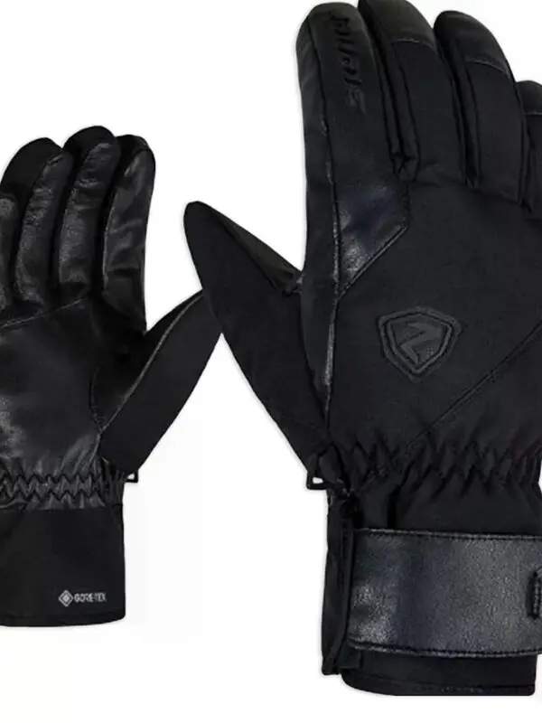 ZIENER Logo-print Gloves