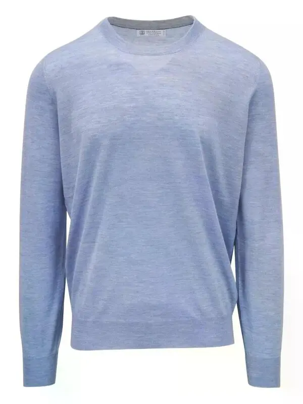 Brunello Cucinelli Crew-neck Sweater - Blue