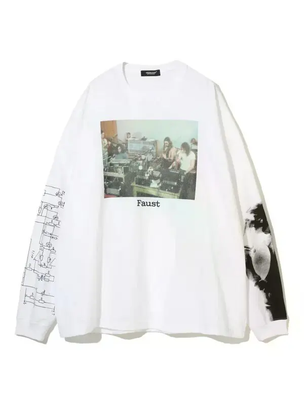 UNDERCOVERISM Faust-print Long-sleeve Sweater