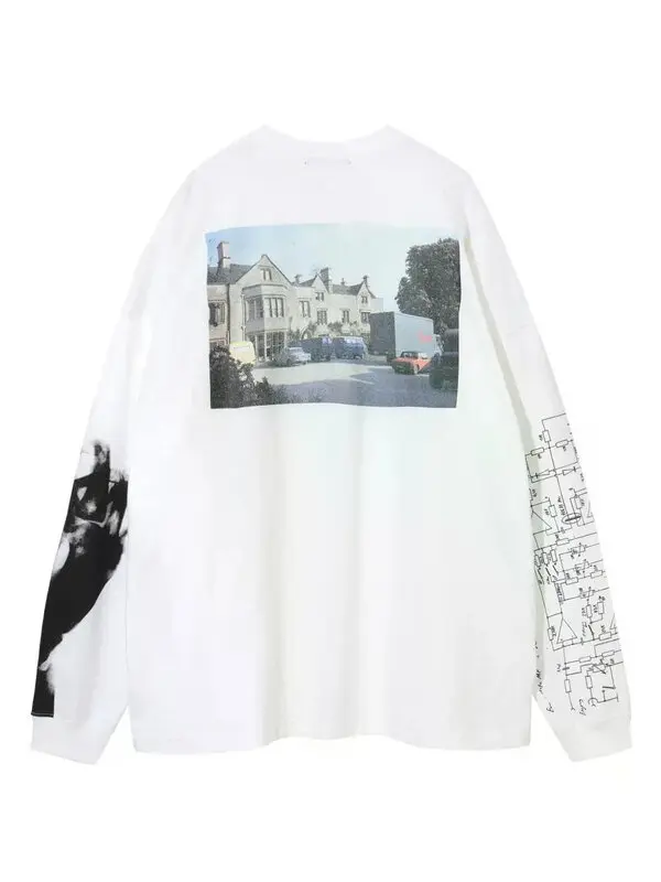 UNDERCOVERISM Faust-print Long-sleeve Sweater