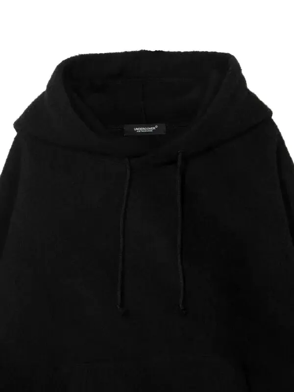 UNDERCOVERISM Textured Wool-blend Hoodie