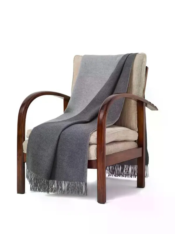 Brunello Cucinelli Double-faced Fringe Throw