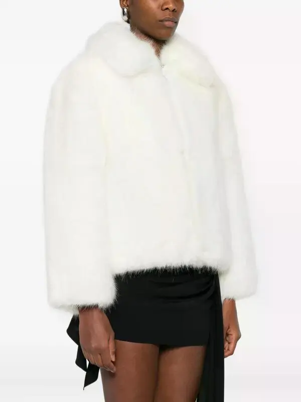 Casablanca Zip-up Faux-fur Jacket