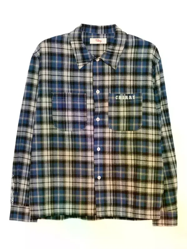 CHERRY LA Plaid Flannel Shirt