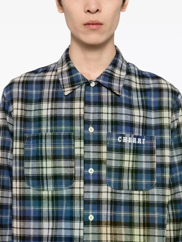 CHERRY LA Plaid Flannel Shirt