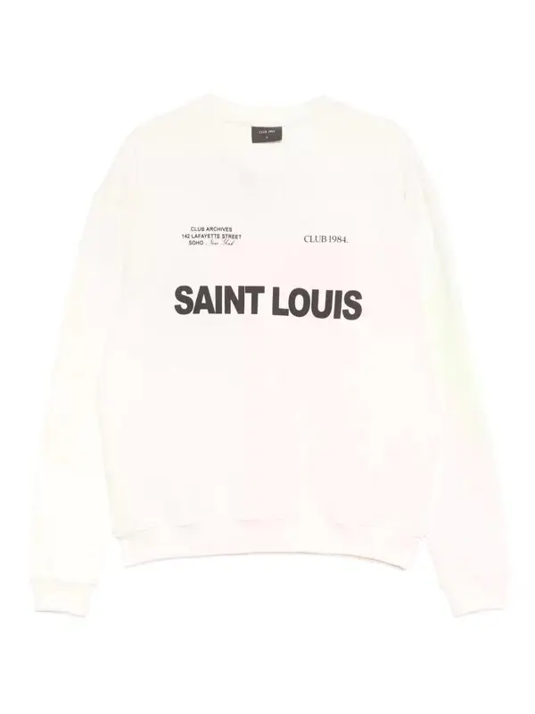CLUB 1984 Saint Louis Sweatshirt - Neutrals