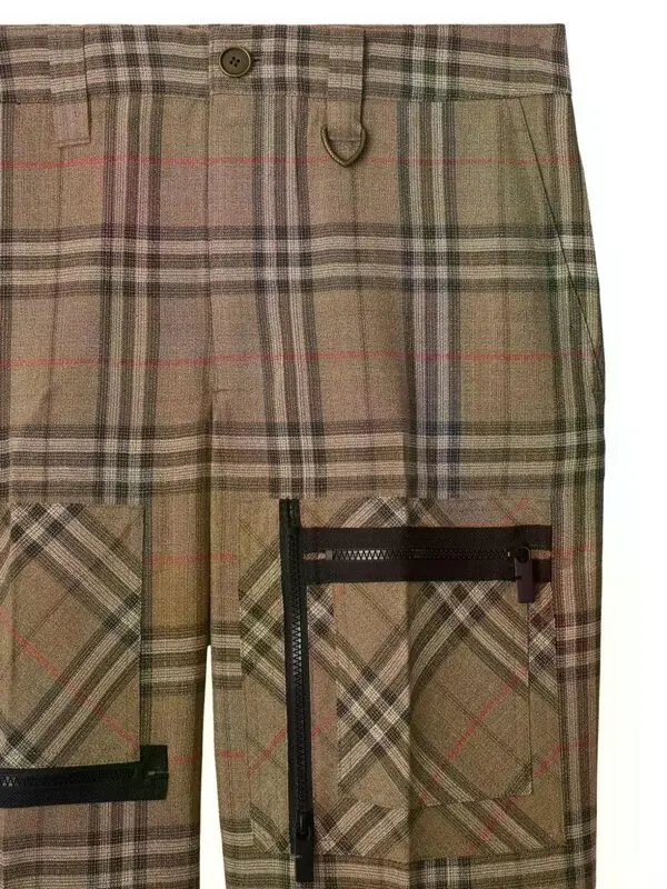 Burberry Vintage Check Cargo Trousers