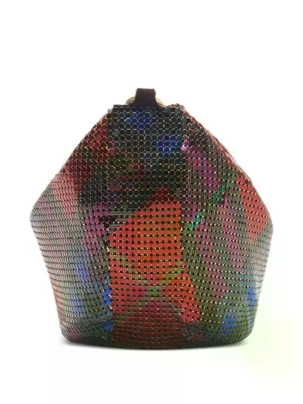 Burberry Check-print Chainmail Mini Bag