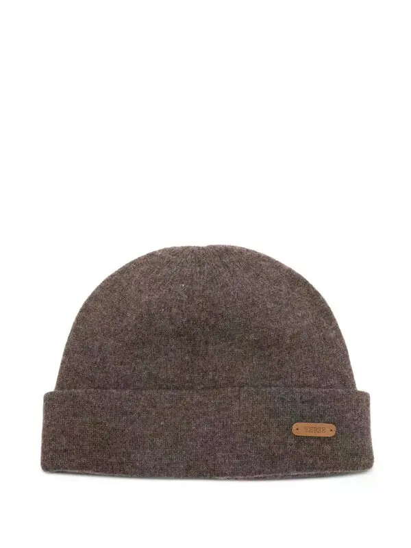 YERSE Wool Beanie Hat - Brown
