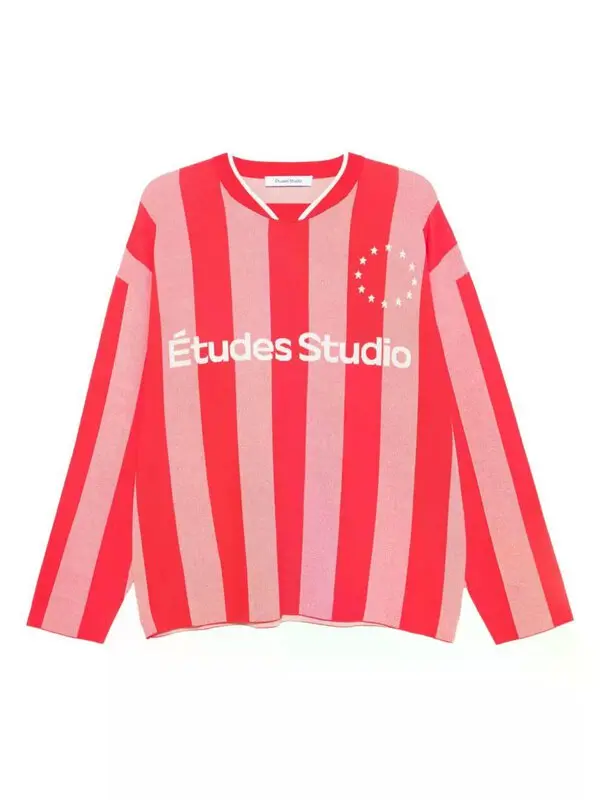 Études Studio Striped Long-sleeve Sweatshirt