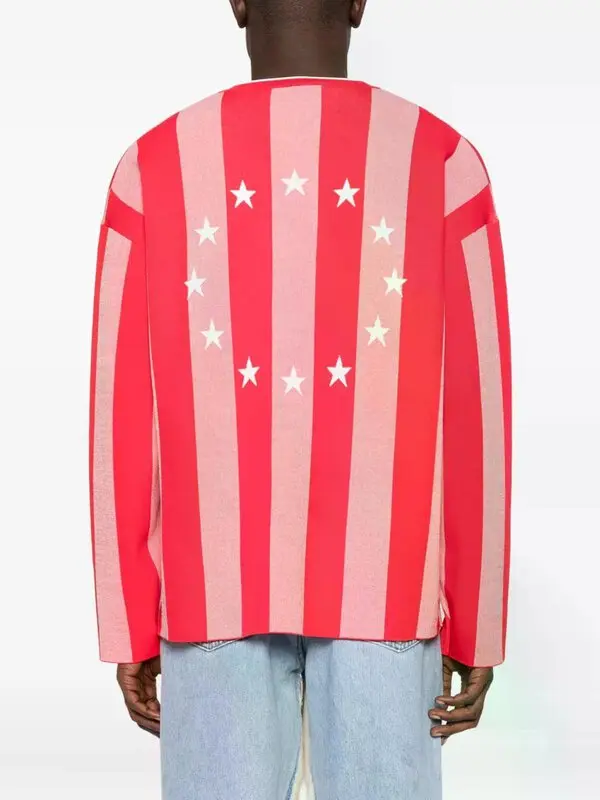 Études Studio Striped Long-sleeve Sweatshirt